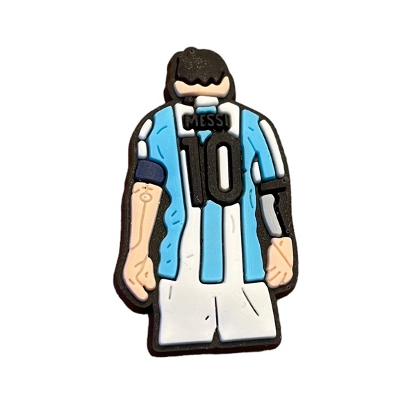 CROCS | Accessories | Messi Argentina Jersey Croc Charm | Poshmark